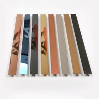 China Decorative Polished T Shape 304 Tiles Accessories Edge Trim Profile Stainless Steel Tile Trim For Wall Floor Decoration for sale