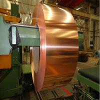 China 99.9% Pure Copper Tape / Strip / Coil C1100 T2 C10100 C10200 Copper Bare Flat Copper Earthing Tape Price for sale