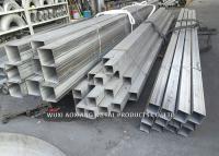 China 200 Series Stainless Steel Rectangular Hollow Section Pipe Logo Design Available for sale
