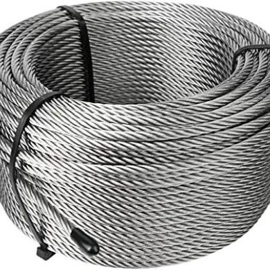 China 304/316 Aisi Stainless Steel Wire Rope Non Alloy Weight Of Coil About 60-100kg for sale