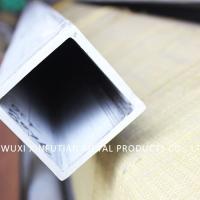 China Square Shaped Stainless Pipe Welding , Weldable Steel Tubing Bright Finish for sale