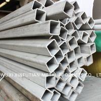 China Square Shaped Stainless Pipe Welding , Weldable Steel Tubing Bright Finish for sale