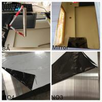 China Black Ti 316L Stainless Steel Sheet /  316l SS Sheet NO.3 Finish Surface for sale