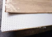 China 304 Checked Plate Stainless Steel Surface Finish For Construction Site for sale