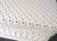 China 304 Checked Plate Stainless Steel Surface Finish For Construction Site for sale
