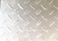 China 304 Checked Plate Stainless Steel Surface Finish For Construction Site for sale