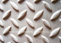 China 304 Checked Stainless Steel Surface Finish Corrosion Resistance construction Use for sale