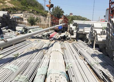 China Acid White Finish Stainless Seamless Tubing / SS 304 Seamless Pipe For Liquid Transportation for sale
