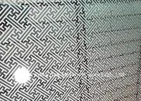 China 201 Grade Stainless Steel Surface Finish , Ss Finish Etching Design For Elevator for sale