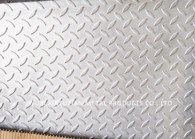 China 300 Series Embossed Stainless Steel Sheets / Embossed Finish For Floor Plate for sale