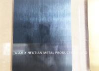 China Gold Hairline Finish Stainless Steel Sheet 4x8 / SS 304 Sheet  0.3 - 3 MM for sale