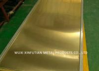 China Yellow Ti 304 Stainless Steel Surface Finish Corrosion Resistance For Decoration for sale