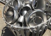 China Polished Stainless Steel Elbow Fitting / 316L Stainless Tube Fittings For Chemical for sale