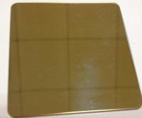 China 300 Series Golden Rose Gold Sheet Metal Cold Rolled Steel Decorative Plate 0.3-2.0mm  Thin PLate for sale