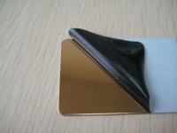 China 300 Series Golden Rose Gold Sheet Metal Cold Rolled Steel Decorative Plate 0.3-2.0mm  Thin PLate for sale