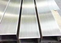 China Large - Diameter Brushed Stainless Steel Welded Pipe 316 Wall Thickness for sale