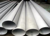 China Large Diameter Hairline Brushed Stainless Steel Tube SS 306L Marine Grade for sale