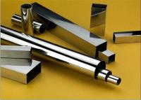 China Round Shaped Polished 316 Stainless Steel Pipe / Tubing Welding For Exhaust for sale