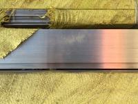 China ASTM 304 316 Stainless Steel Profiles Hairline Brush Satin Stainless Steel Flat Bar for sale
