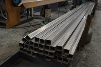 China Construction Ss 304 Rectangular Steel Tubing , Stainless Steel Square Tubing for sale