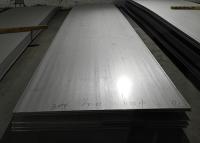 China Brushed Stainless Steel Hot Rolled Plate , 4mm Stainless Steel Sheet NO 1 for sale