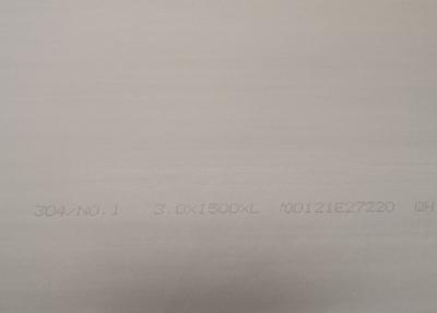 China Industrial Stainless Steel Sheet 304 Grade / Stainless Steel 304 Plate for sale