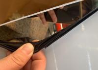 China 1219mm Width 201 Stainless Steel Sheet Mirror Gold Silver Finish Black Mirror for sale