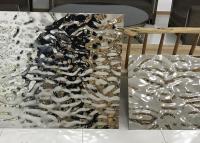 China 6mm Decorative  Water Ripple Stainless Steel Sheet Ceiling Wall Panels for sale
