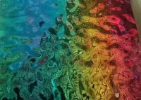 China PVD Mirror Water Ripple Stainless Steel Sheet For Ceiling Decoration for sale
