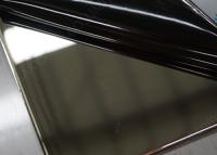 China 304 Golden Mirror Finish Titanium Gold Color Coated Steel Sheet for sale