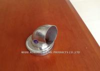 China 304 DN 32 40 Bright Finish Stainless Steel Pipe Fittings For Stairs Application for sale