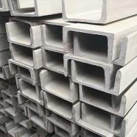China AISI 316L Light Gauge Sandblasting Stainless Steel C Channel Bar U Beam Size for sale