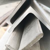 China AISI 201 Stainless Steel Profiles Angle Bar Plckled White 6m Lenght for sale