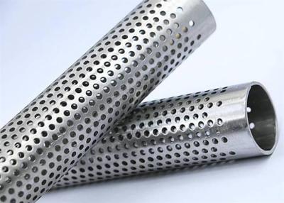 China Stainless 304 Punched Steel Mesh 1.5mm Hole Diameter Metal For Security Fence for sale