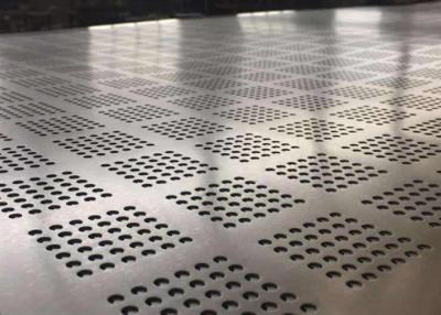 China Decorative 1.22*2.44m Perforated Metal Mesh Round / Square Hole 3.0mm for sale