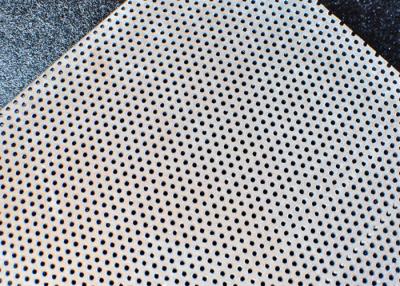 China 4x8 Ultra Fine Perforated Steel Mesh with 3.0mm Round Holes for Building Decoration and Industrial Applications for sale