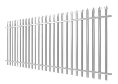 China W Pale Steel Palisade Fencing Euro Fence For Security for sale