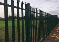 China Residential Security Low Carbon Steel Palisade Fencing Rodent Proof for sale