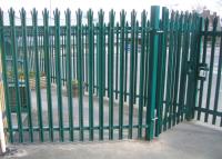 China Galvanized Euro W Pale 70mm Steel Palisade Fencing 1.8*2.75m For Residential for sale