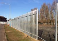China Hot Dip Galvanized W Type Euro Security Palisade Fencing Highway Protection for sale