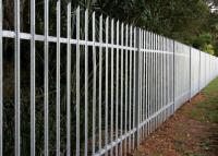 China Hot Dip Galvanized Euro Steel Palisade Fencing 1.5m Height Industrial Iso9001 Oem for sale