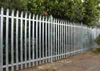 China Euro W / D Type Steel Palisade Fencing 1.8*2.75m for sale