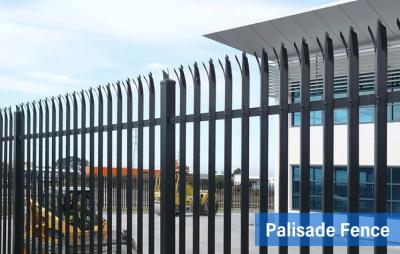 China Euro Hot Dip Galvanized Metal Steel Palisade Fence Panels W Panel for sale