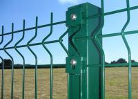 China Hot Dip Galvanized Triangle Bending Fence 3.5mm Wire Diameter Security Low Carbon Steel Sample Free for sale