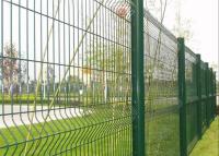China Galvanized V Shaped 4.5mm Triangle Fence Panel 3d Welded Wire Fence 1030mm for sale