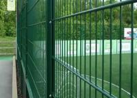 China Green Coated  Galvanized 868 Twin Wire Mesh Fencing For Courtyard non rusting for sale