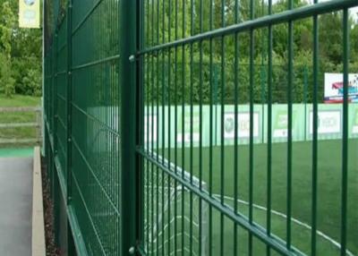 China Green Coated  Galvanized 868 Twin Wire Mesh Fencing For Courtyard non rusting for sale