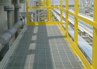 China 2-8mm Galvanized Welded Steel Walkway Grating For Drain Cover Flat Bar ASTM A36 for sale