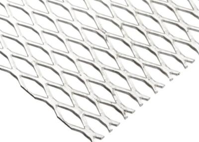 China 10 * 20mm Diamond Hole Expanded Wire Mesh PVC Coated For Ceiling Decorative for sale