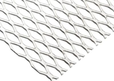 China Stainless Steel Expanded Wire Mesh 3.0mm Thick Diamond Hole for sale